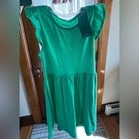 H&M | Dresses | Nwt Hm Green Kids Dress 68y | Poshmark